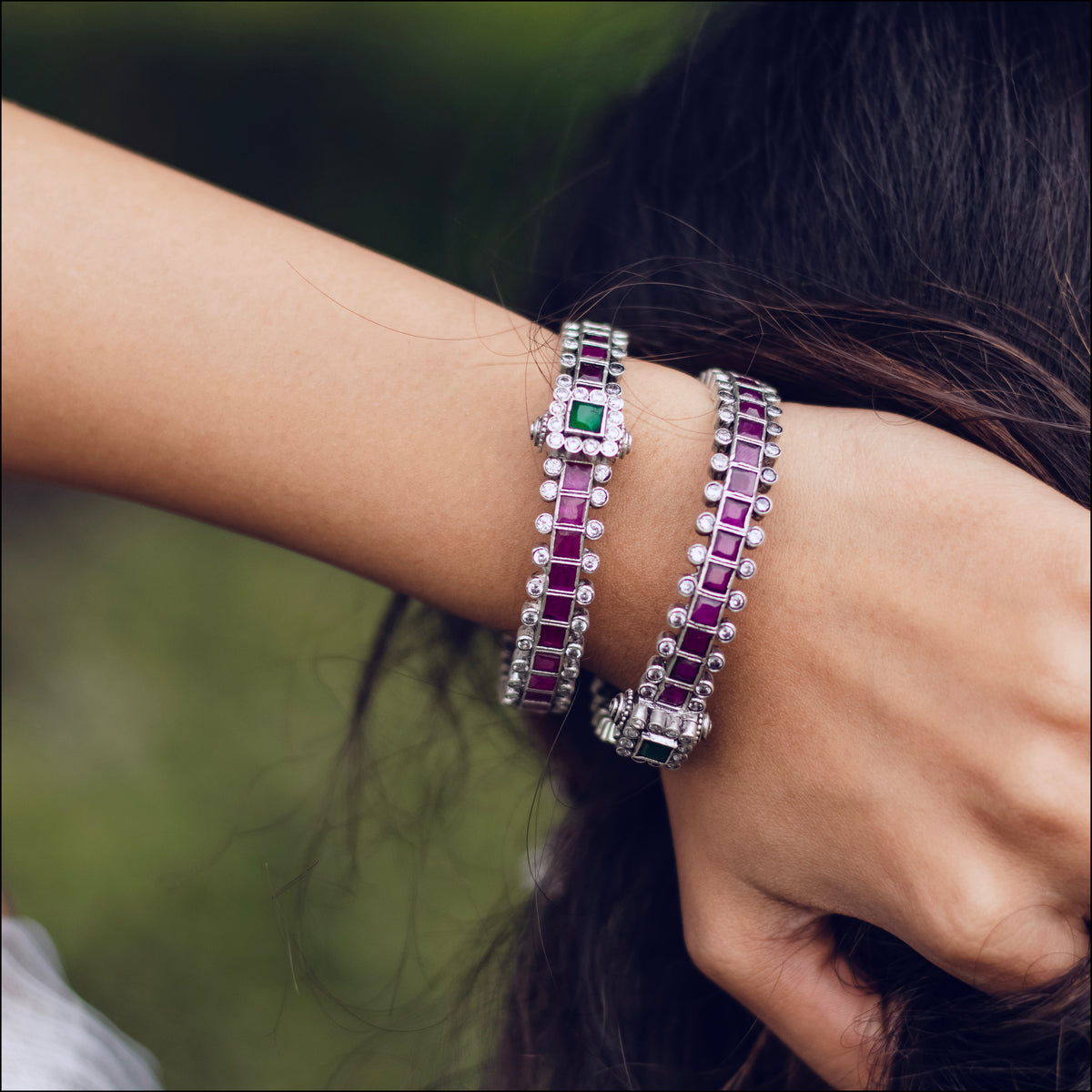 Silver Bangles – CHAANDI